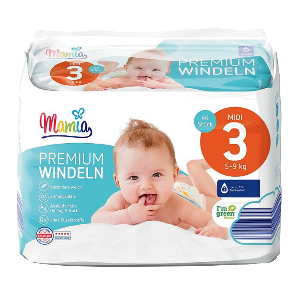 ALDI Mamia - Windeltestbox